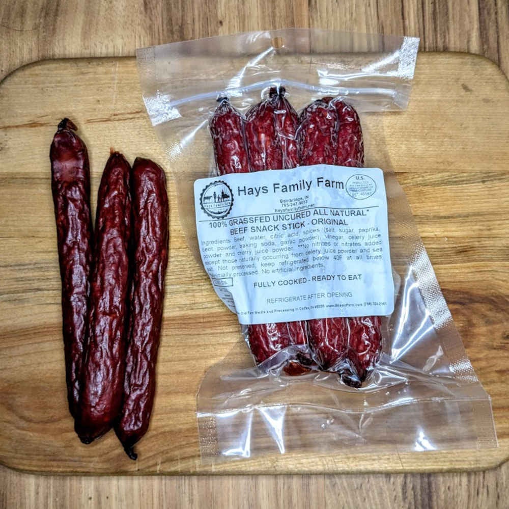 All Natural Beef Snack Stick | Hays Family Farm