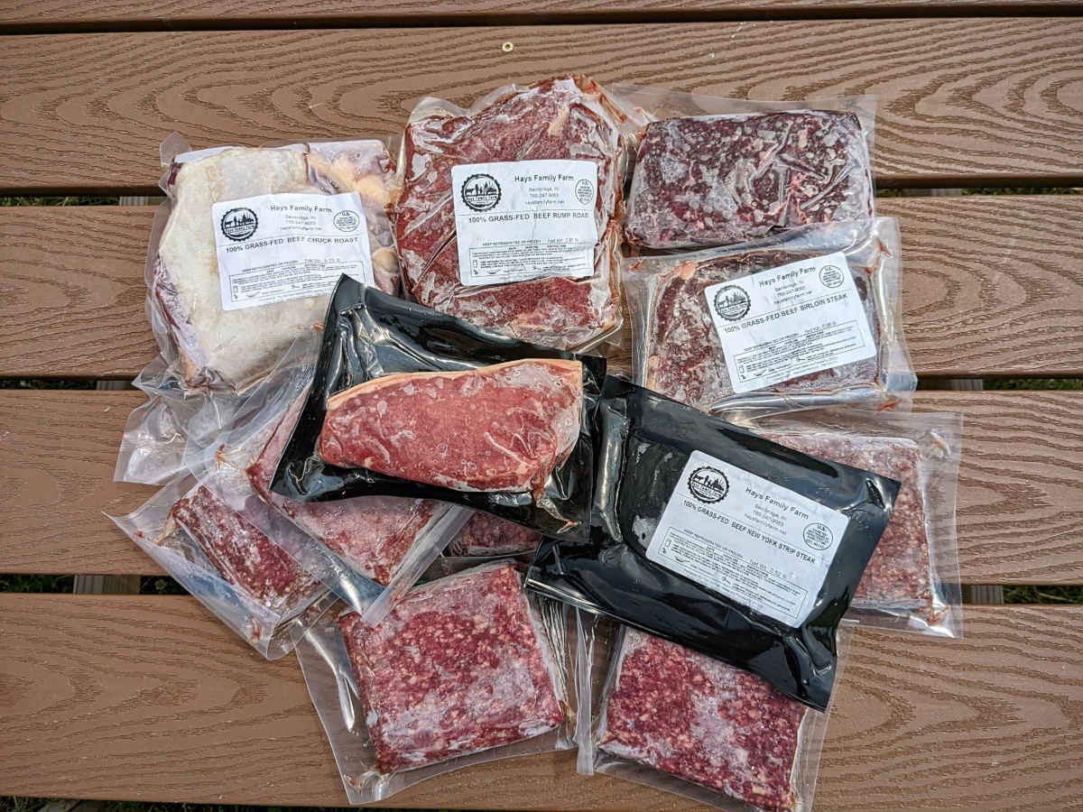 100% Grass-Fed Beef Sampler Bundle | Hays Family Farm