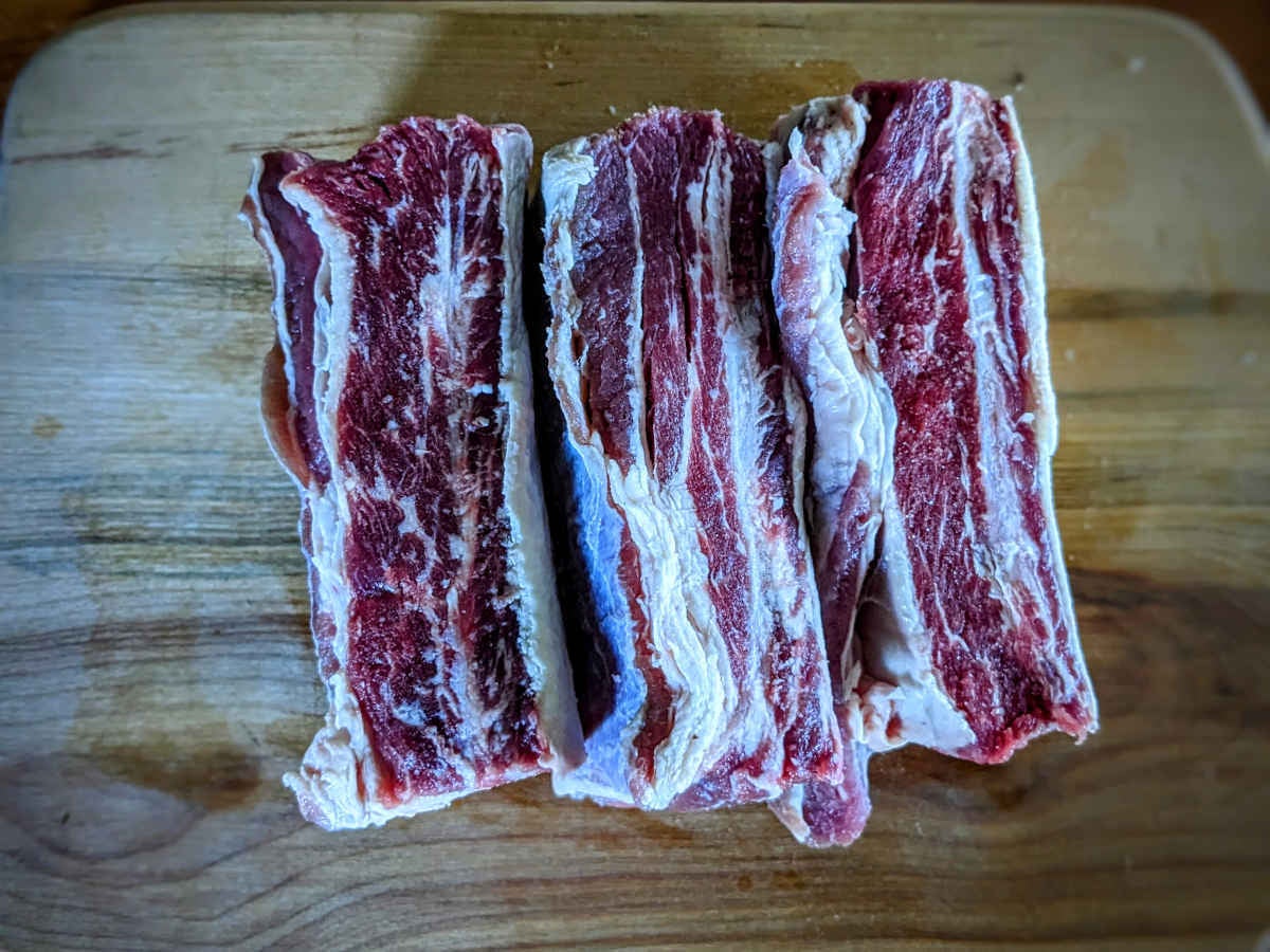 100% Grass-Fed Beef Short Ribs | Hays Family Farm
