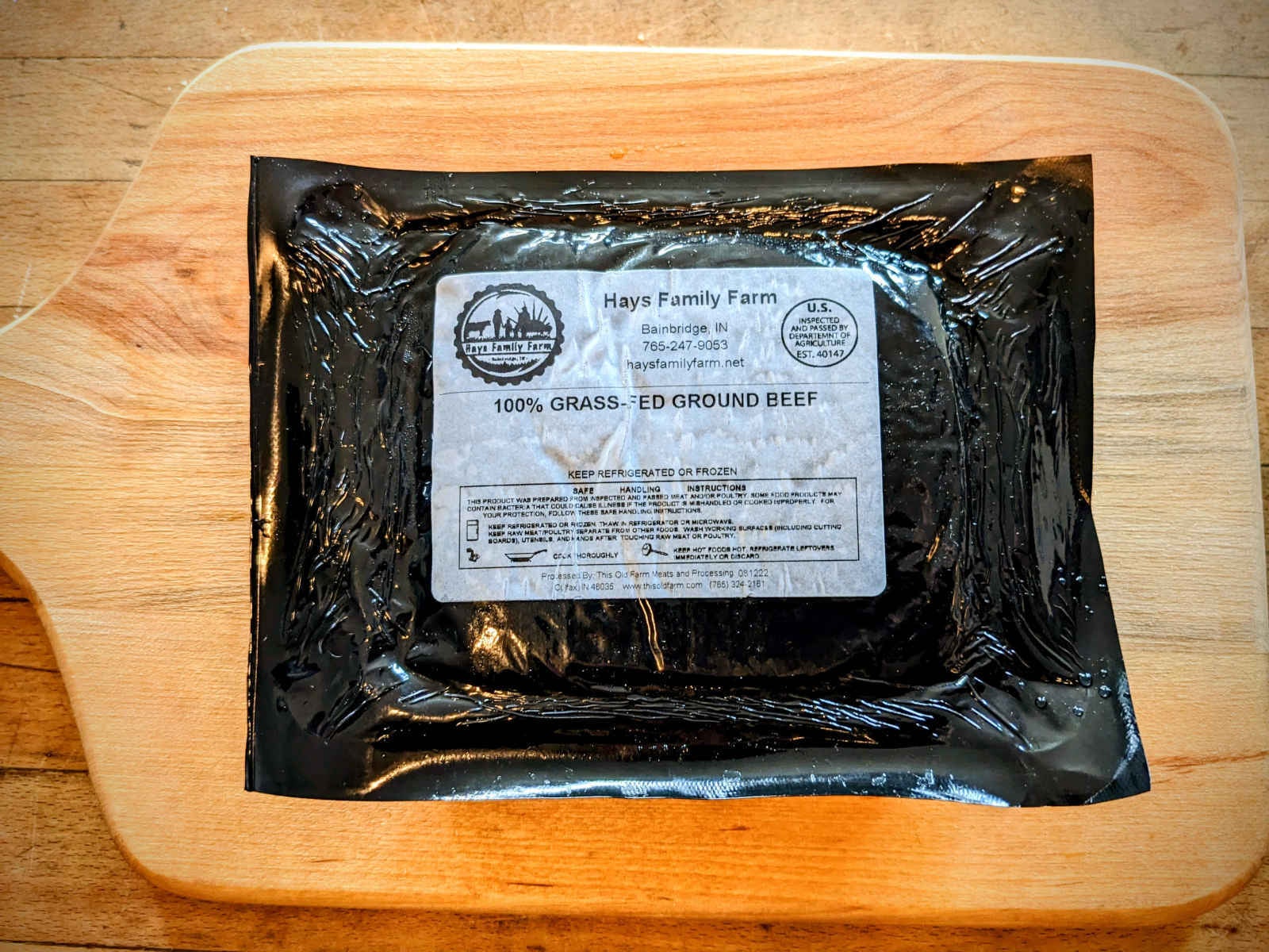 100% Grass-Fed Ground Beef | Hays Family Farm